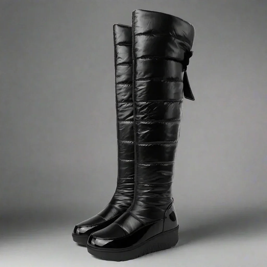 Over Knee Puffer Boots – Prima Dons & Donnas