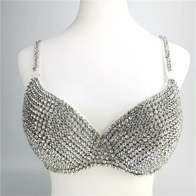 Custom Rhinestone Bra- Prima Dons and Donnas – Prima Dons & Donnas